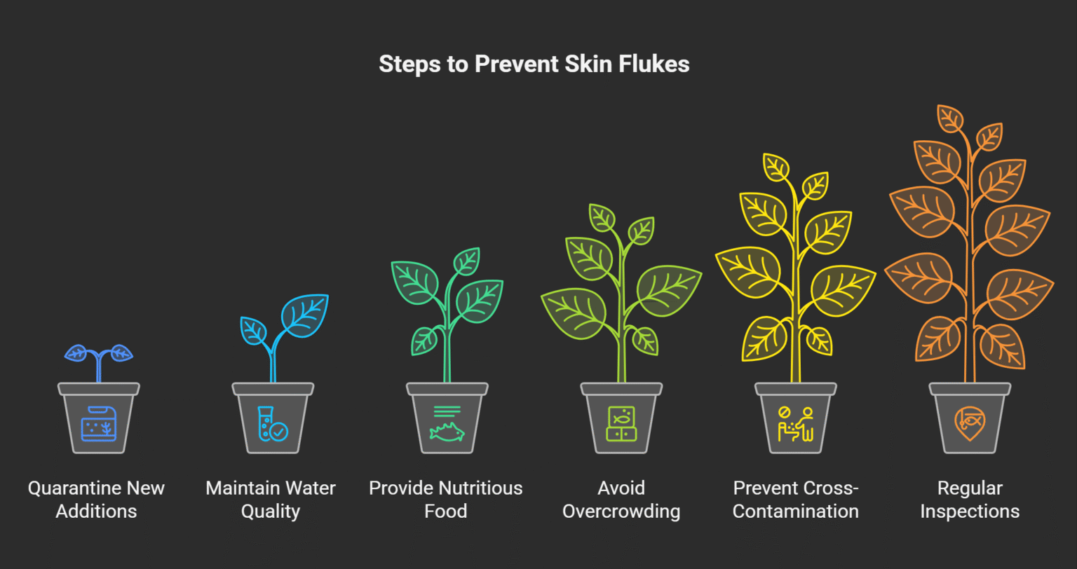 Aquarium Skin Flukes Identification, Treatment.